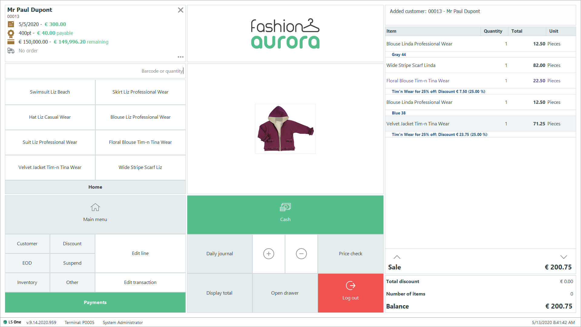 Touch Button Layouts