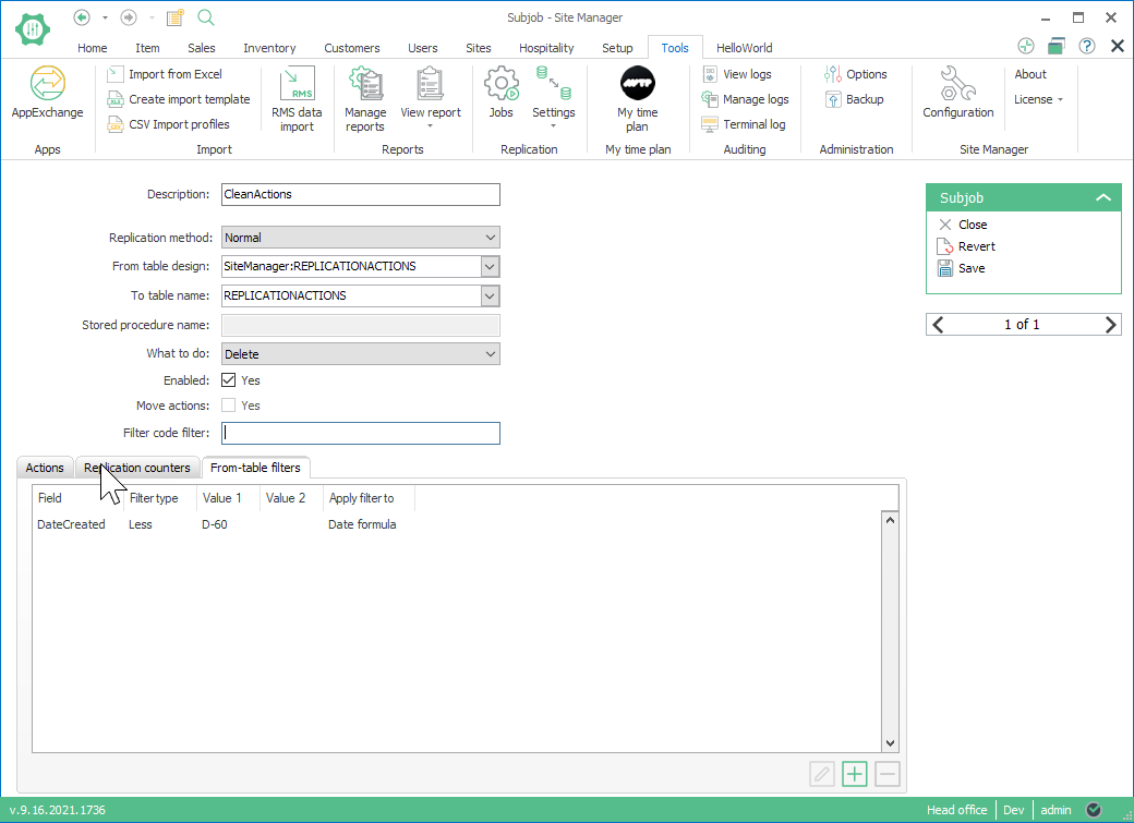 Tips for deployment and replication